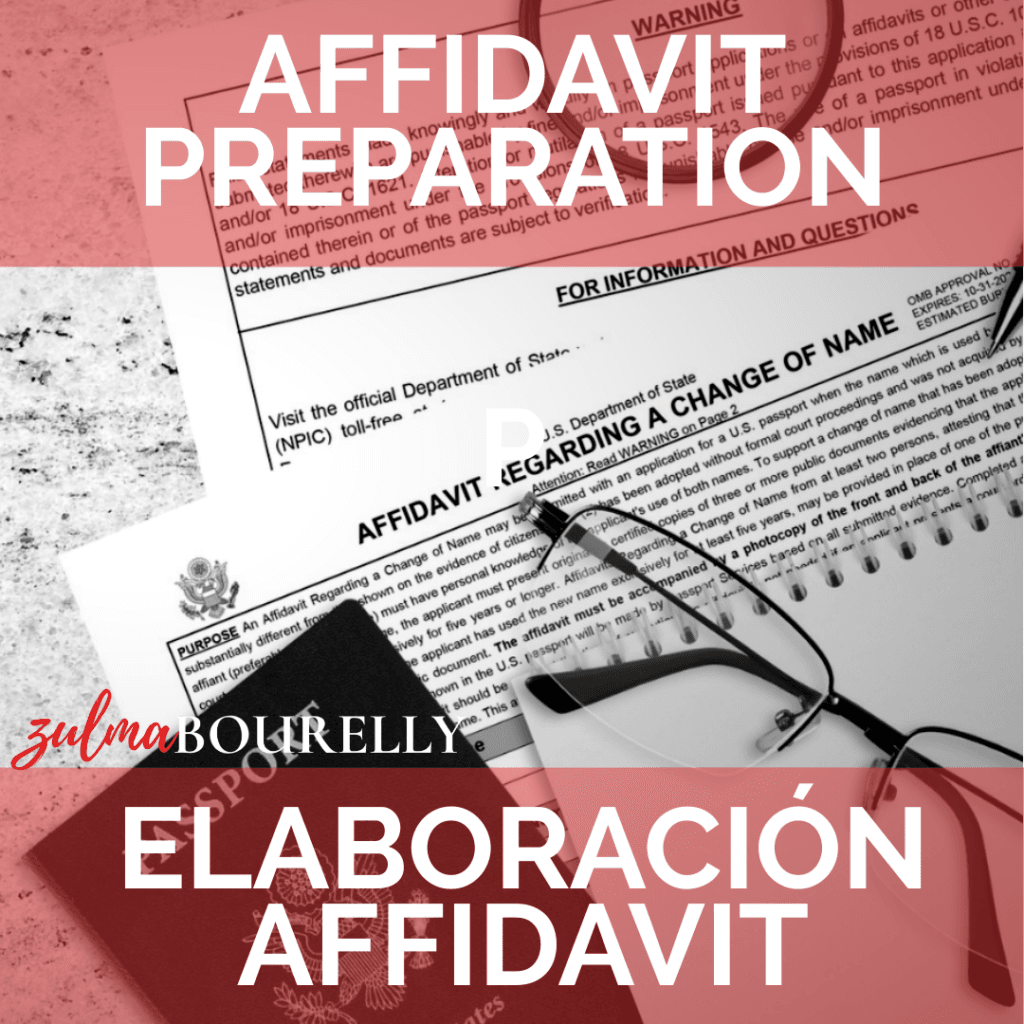 Affidavit Elaboración - Apostille de la Haya
